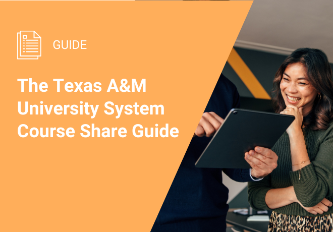 The Texas A&M University System Course Share Guide
