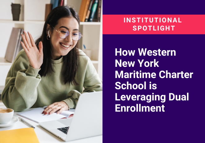 How Western New York Maritime Charter School is Leveraging Dual Enrollment